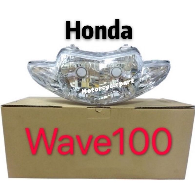 Honda Wave 100 Wave100 Head Lamp ASSY Lampu Depan | Shopee Malaysia