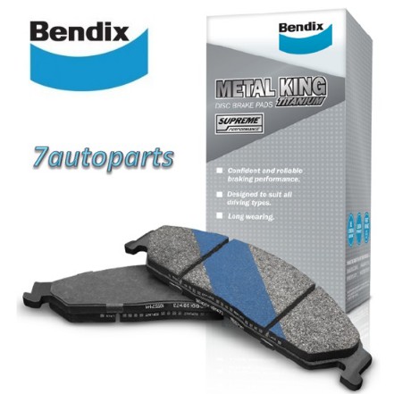 Bendix Metal King Brake Pad Rear (DB1509) - Nissan X-trail T30 Teana Serena C26 Murano Z50 Z51 ...