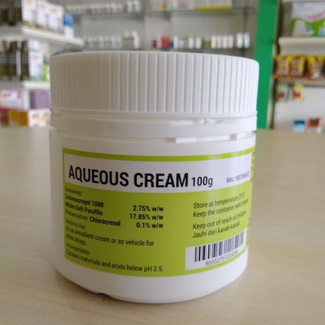 SUNWARD PHARMACEUTICAL AQUEOUS CREAM 100g. | Shopee Malaysia