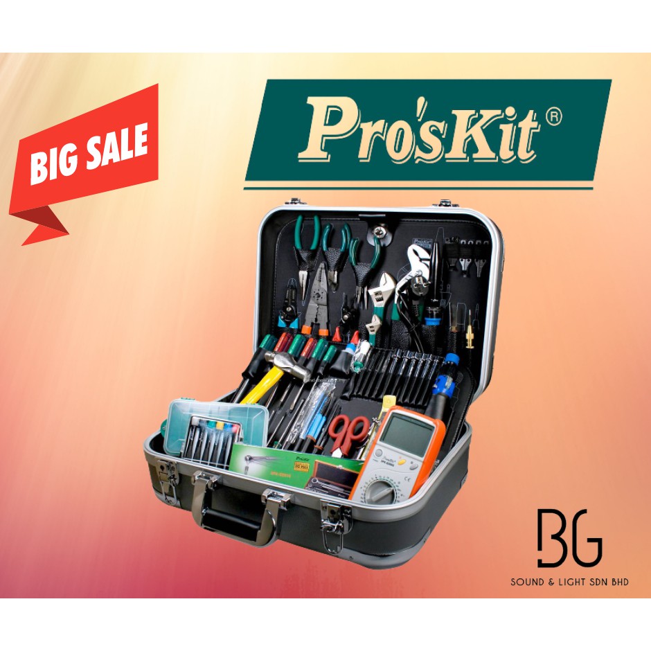 Proskit 1PK-2009B Service Technician's Tool Kit | Shopee Malaysia
