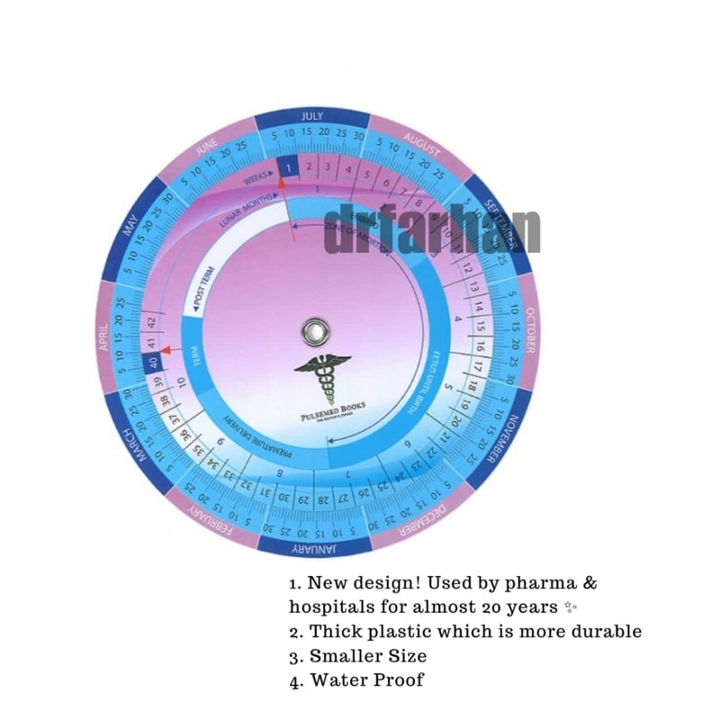 Pregnancy Wheel / Obstetric Wheel 2nd Edition | Shopee Malaysia