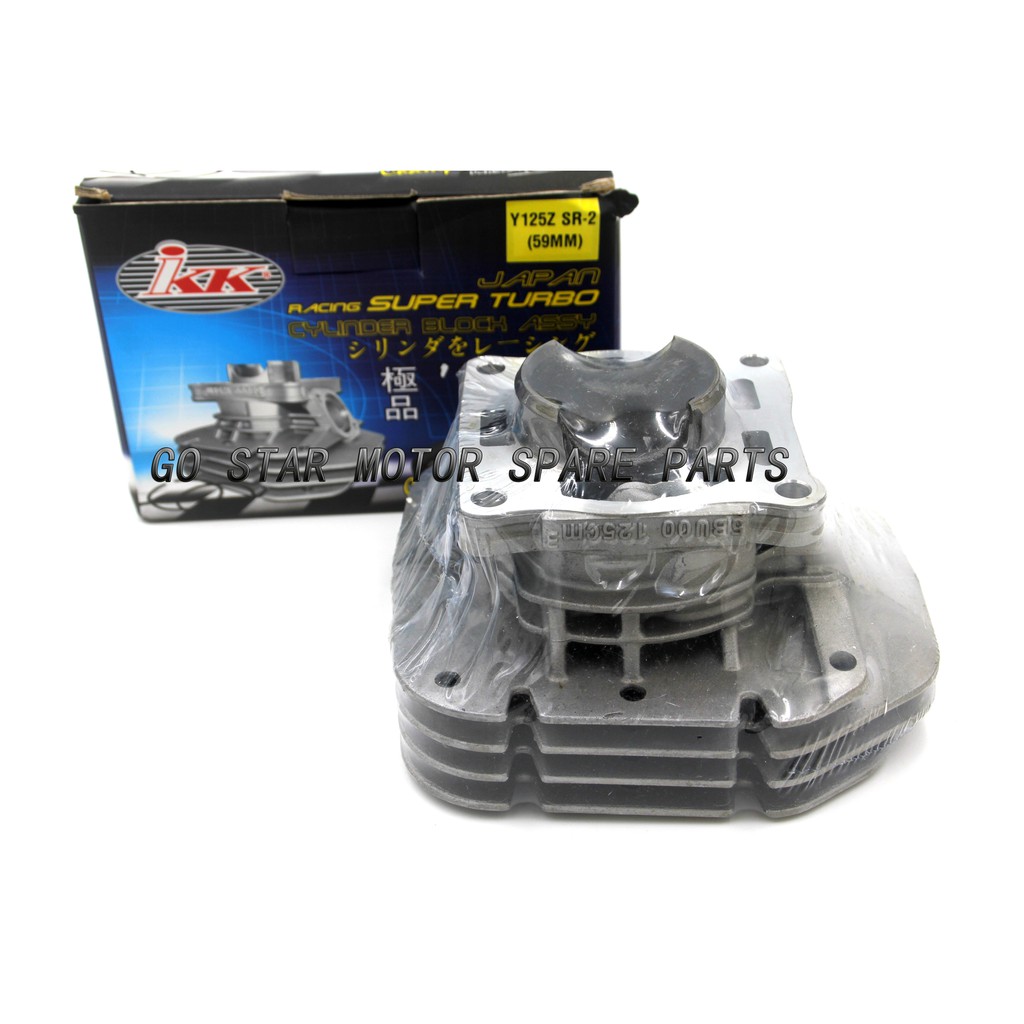 YAMAHA Y125 Y125Z Y125ZR 125Z 125ZR RACING SUPER TURBO CYLINDER BLOCK ASSY SR2 59MM / RACING ...