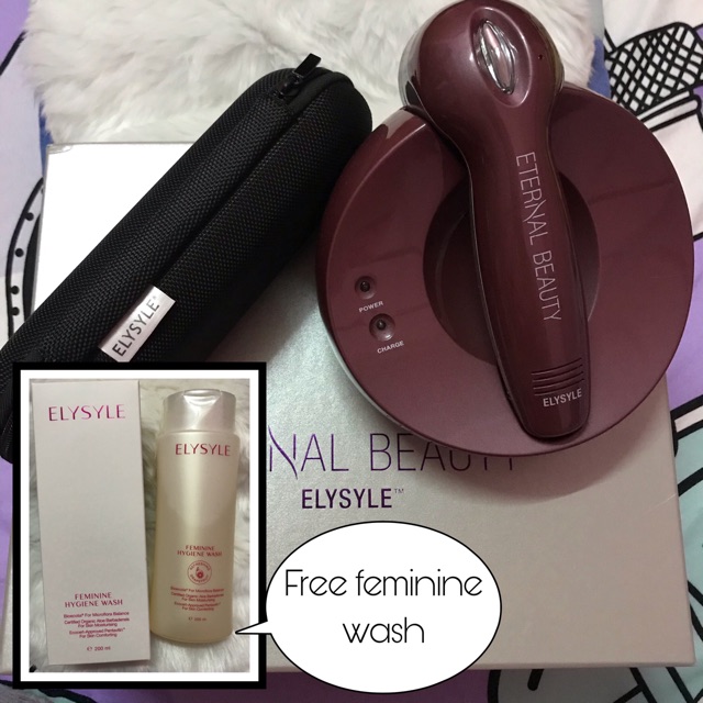 Elysyle eternal beauty machine (complete set) + feminine wash (free ...