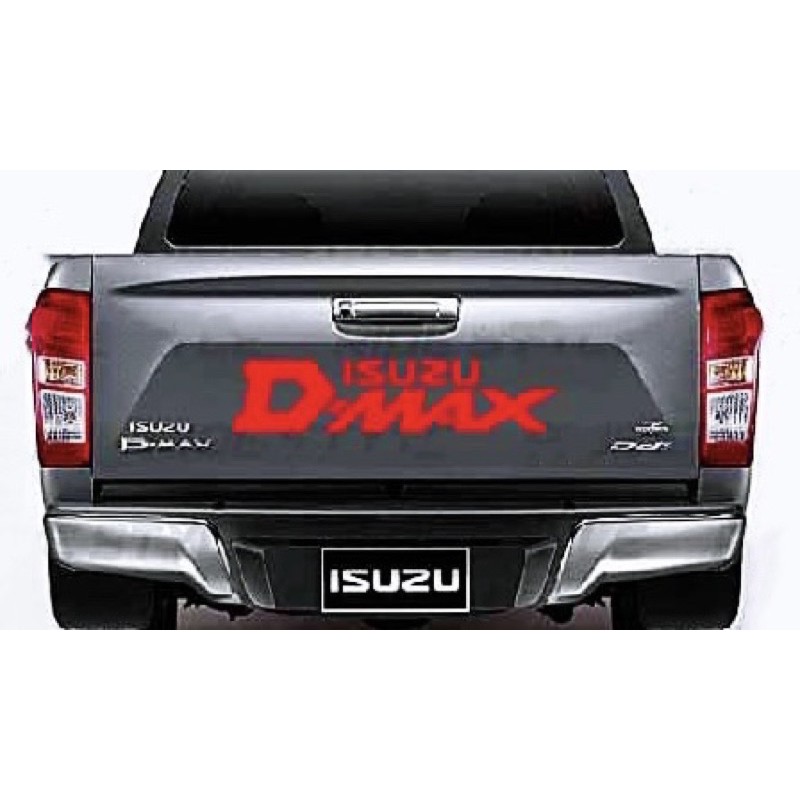 (Ready Stock )S130# Isuzu Dmax Car Rear Tailgate Vinyl Decal Sticker ...