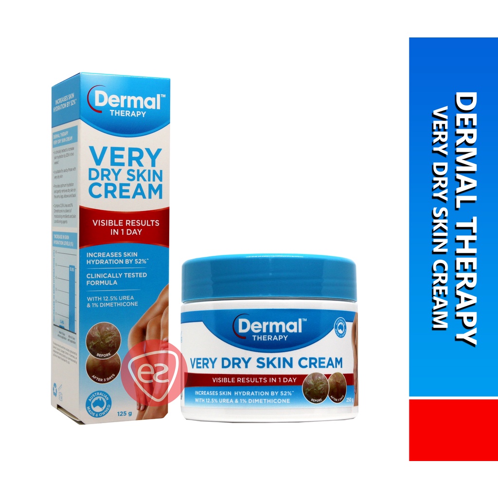 DERMAL THERAPY VERY DRY SKIN CREAM (WITH 12.5% UREA & 1% DIMETHICONE ...