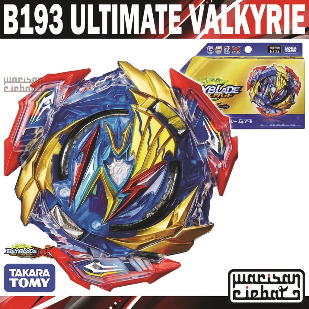 Takara Tomy Beyblade Burst DB B-193 Ultimate Valkyrie Legacy Variable ...