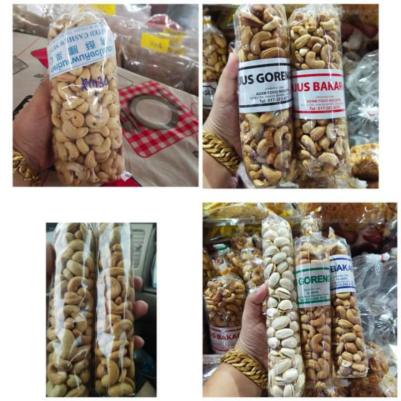 KEKACANG BAKAR DAN GORENG(4 jenis saiz dalam bentuk gram) | Shopee Malaysia