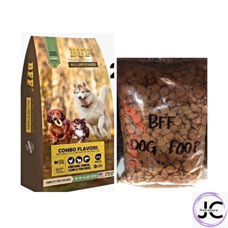 Repack BFF Combo Dog Food Makanan Anjing 1kg | Shopee Malaysia
