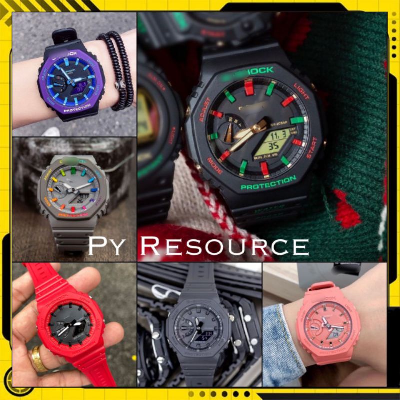 [READY STOCK] JAM TMJ GA2100 EDITION PEREMPUAN DAN LELAKI MURAH ...