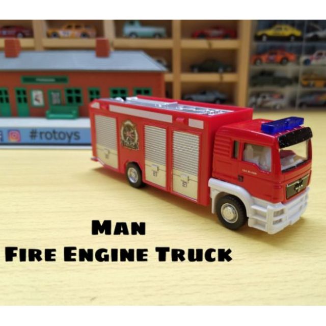RMZ City MAN FIRE ENGINE TRUCK TGS | Lori Bomba | Shopee Malaysia
