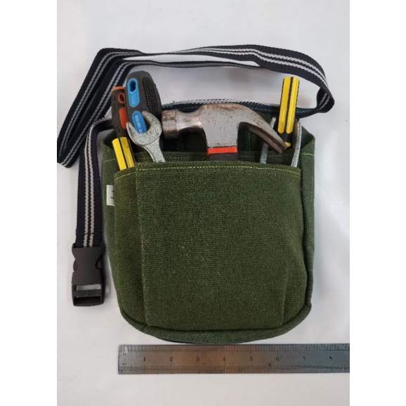 Heavy duty Nail Pouch Bag With 2.5cm Clip(Made in Malaysia) | Shopee ...