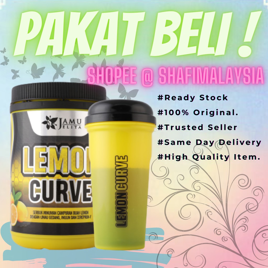Jamu Jelita Lemon Curve (Lemon Plus) (Kurus Badan) - Pek Baru - Free ...