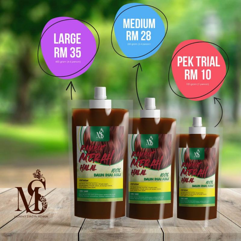 INAI HALAL ( inai rambut mesra solat) | Shopee Malaysia