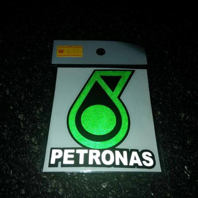 PETRONAS STICKER REFLECTION STICKER CUTTING / STIKER PETRONAS / STIKER ...