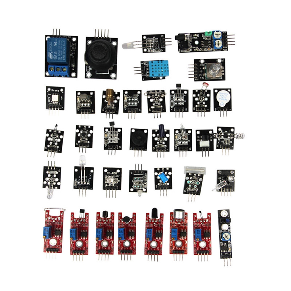 Diymore For Arduino 37 Sensor Ultimate 37 In 1 Sensor Modules Kit For Arduino Mcu Education User