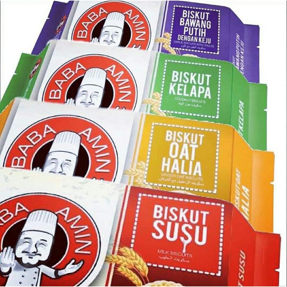BISKUT BABA AMIN - PRODUK MUSLIM PELBAGAI PERISA (HALAL MUSLIM PRODUK ...