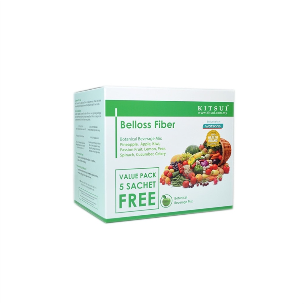 KITSUI Belly Loss Fiber 15g x 35's | Shopee Malaysia