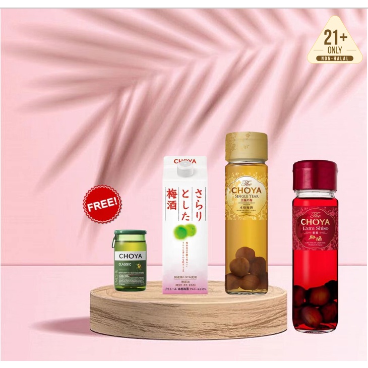 CHOYA Extra Shiso (700ml) + Golden Ume Fruit (650ml) + Sarari (500ml) | Shopee Malaysia