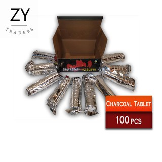 Charcoal Tablets / Arang Fast Burning for Bukhoor Bakhoor | Shopee Malaysia