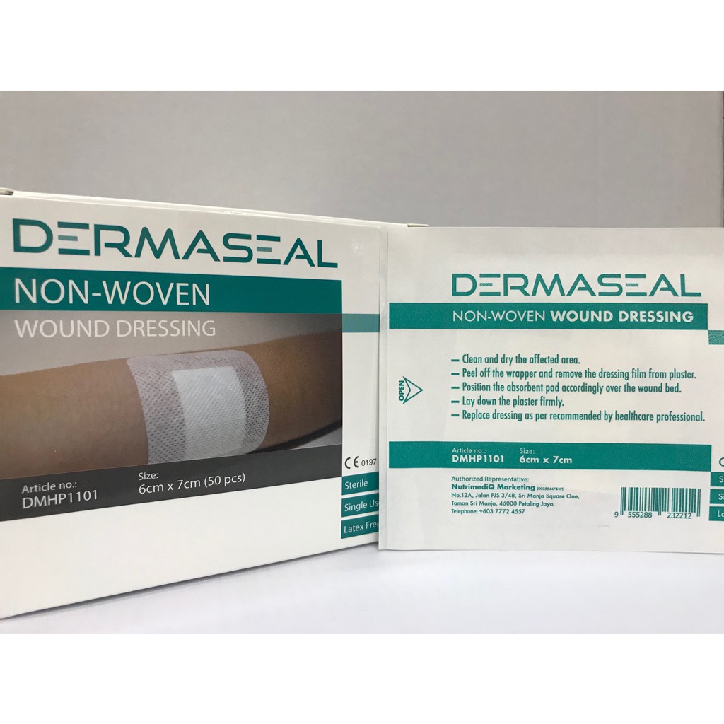 Dermaseal Non-Woven With Absorbent Pad 1's | Shopee Malaysia
