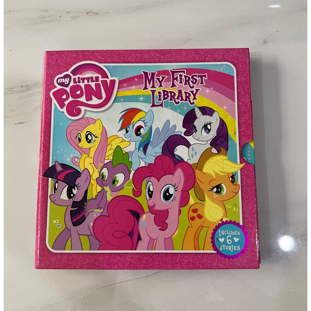 Used/Preloved Children Storybook, MLP My Little Pony: My First Library ...