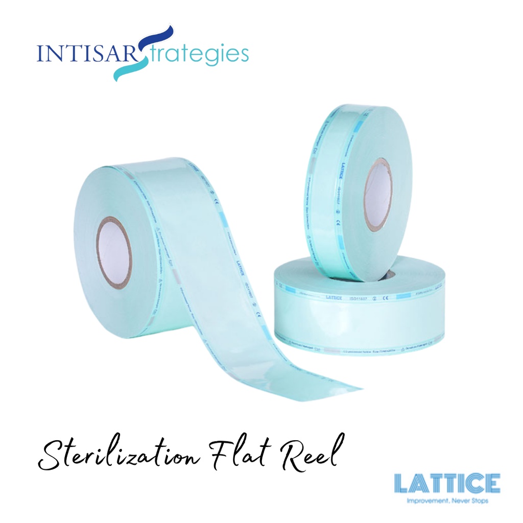 LATTICE STERILIZATION FLAT REEL 200MM 250MM 300MM | Shopee Malaysia