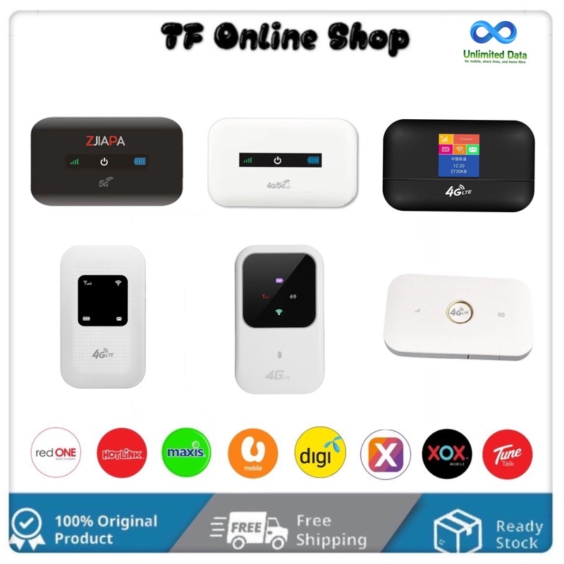 Modified Unlimited 4G LTE Pocket WiFi router Portable Wifi Modem MIFI ...