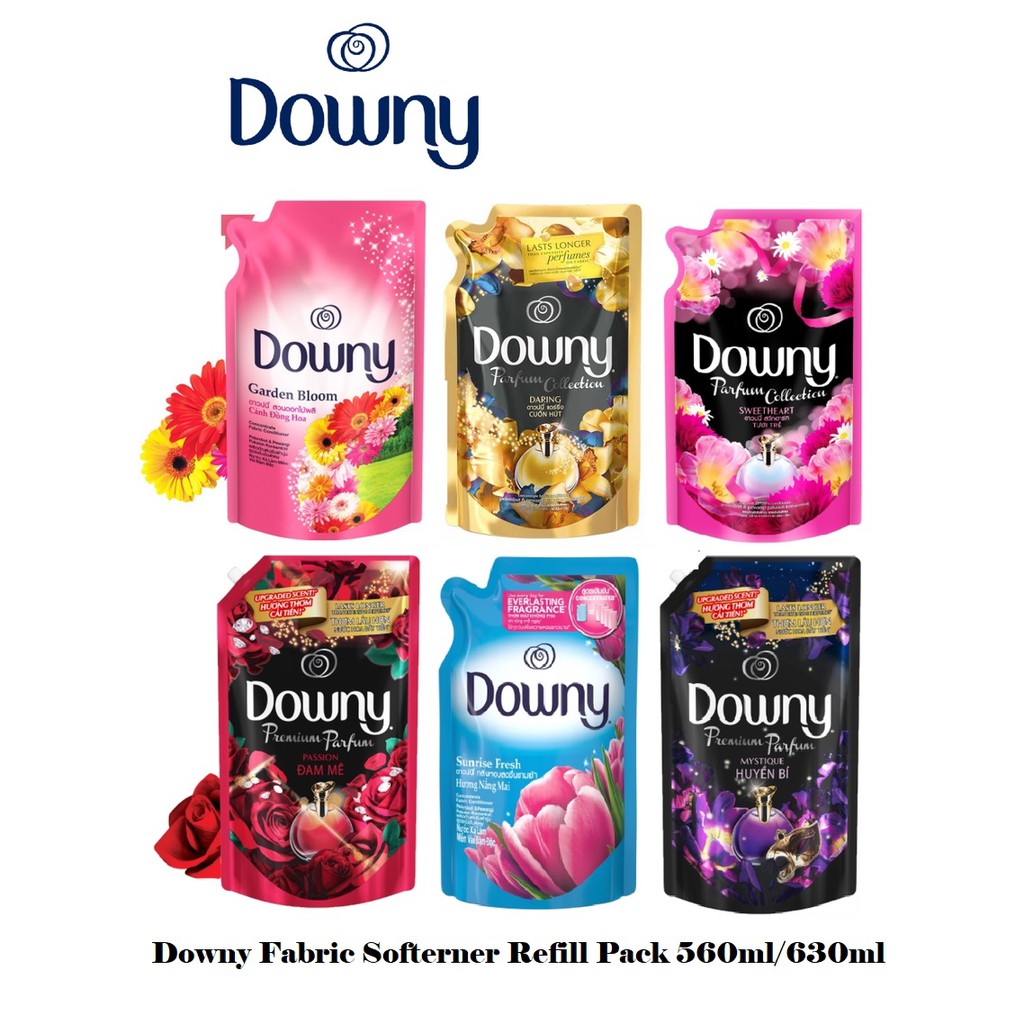 DOWNY Fabric Softerner Refill Pack 560ml/630ml | Shopee Malaysia