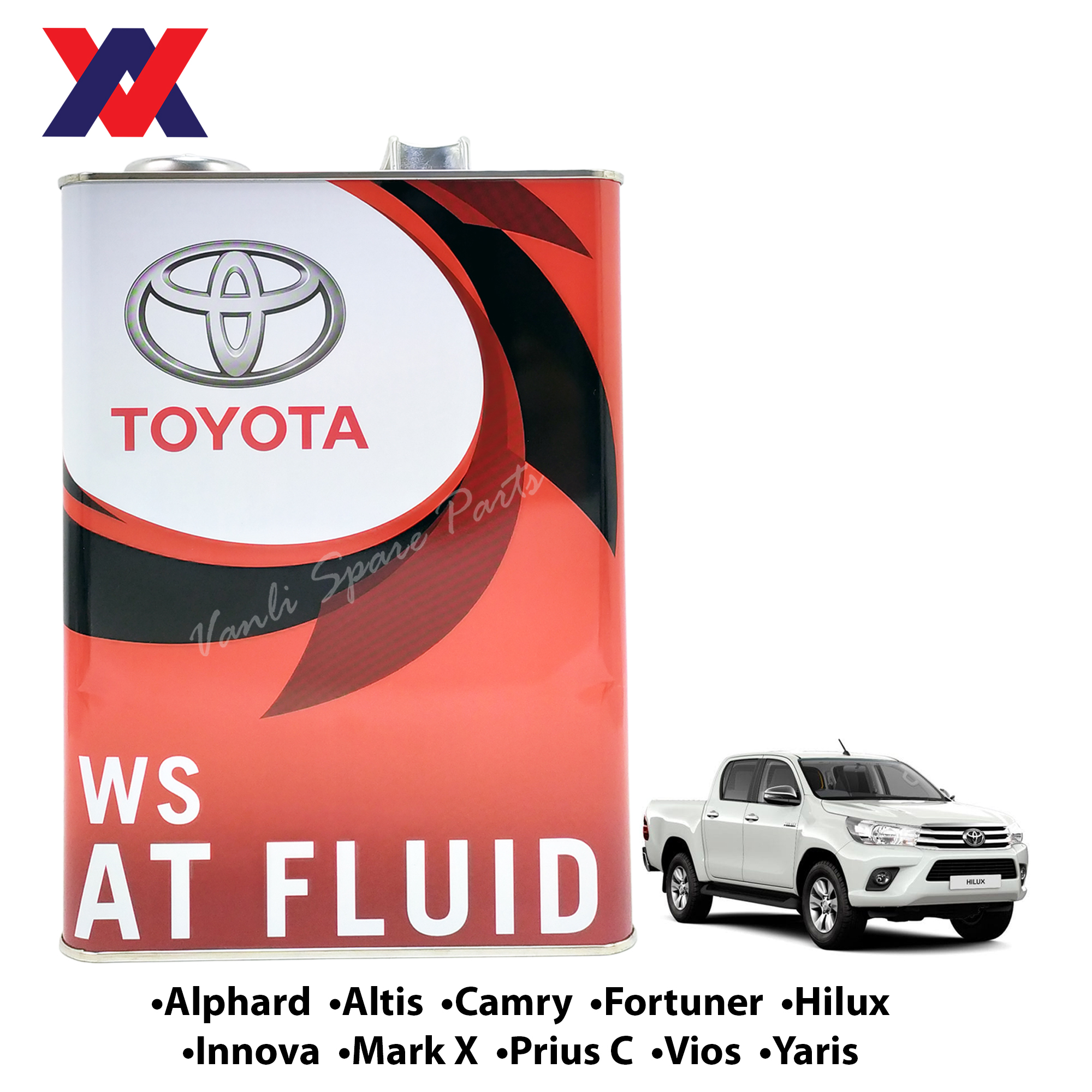 Toyota genuine atf ws gear oil 4l - 08886-02305 | BeeCost