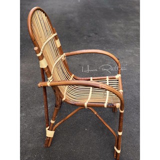 Rattan chair / Kerusi sandar rotan semambu / Wide handrest Rest chair ...