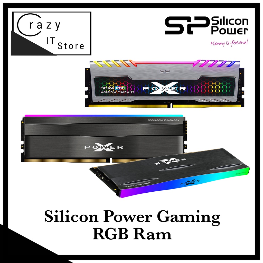 Silicon Power Xpower Turbine | Zenith RGB DDR4 16GB 3200MHz Gaming ...