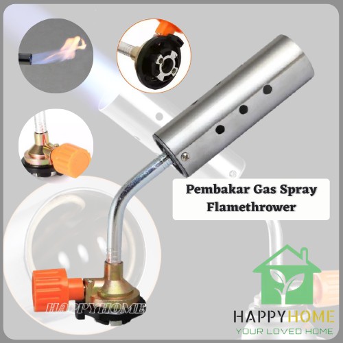 Lampu Serbaguna Api Blow Lamp Torch Gas Welding Flamethrower Spray Gas ...