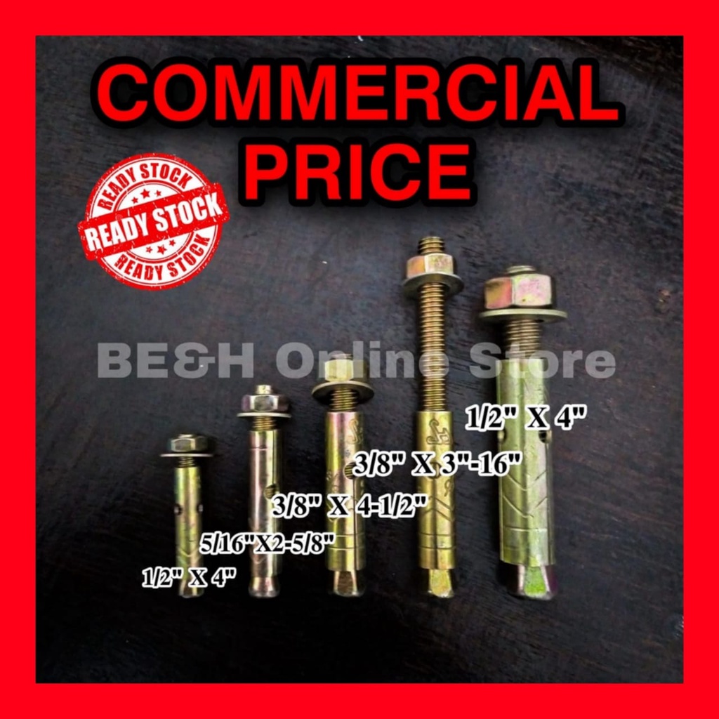 Sleeve Anchor Wall Expansion Bolt Iron Plug /Wall Plug Besi/Wall Plug ...