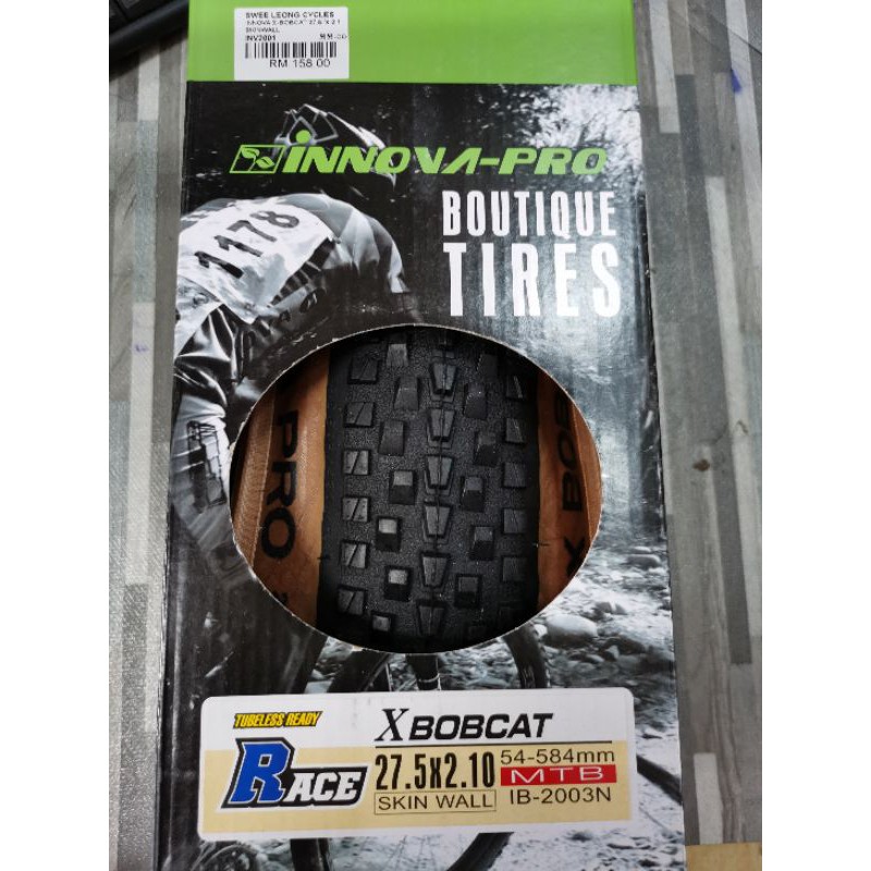 Innova Pro X-Bobcat 27.5x2.1 Skinwall MTb Tires | Shopee Malaysia