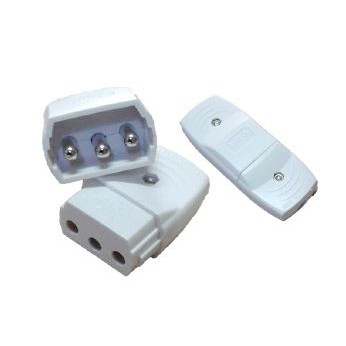 10A 363 3 Pin In Line Power Connector Male & Female | Shopee Malaysia