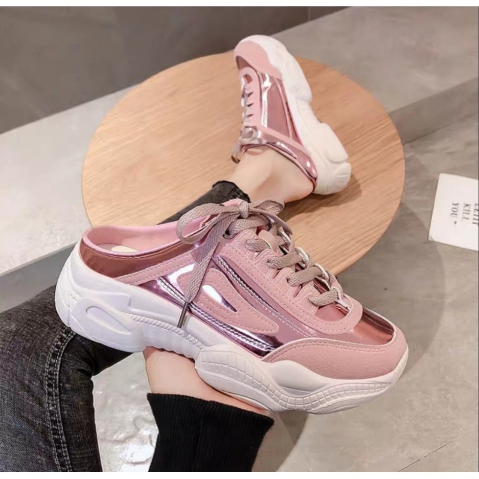 Sport Mule Sneaker With Loafer Style (Full bill + box + size) | Shopee ...