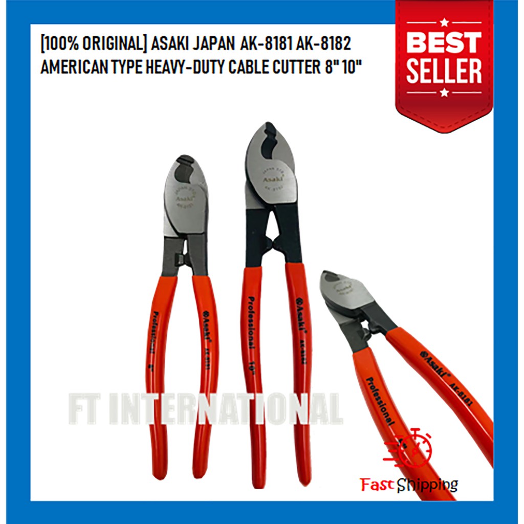 [100% ORIGINAL] ASAKI JAPAN AK-8181 AK-8182 AMERICAN TYPE HEAVY-DUTY ...