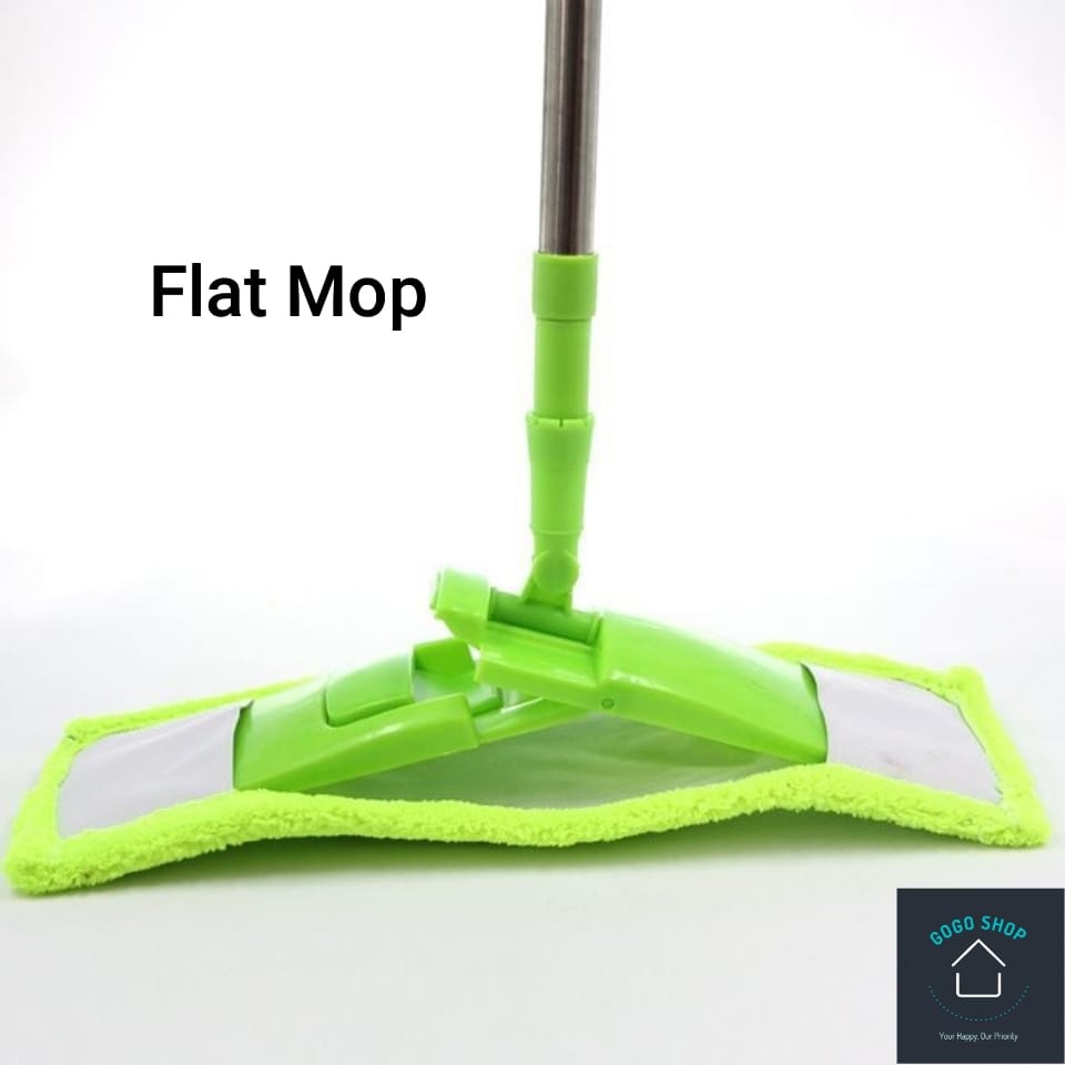 (GoGo Shop)Mop Lantai/Flat Mop / Microfiber MOP / Mop (Include the ...