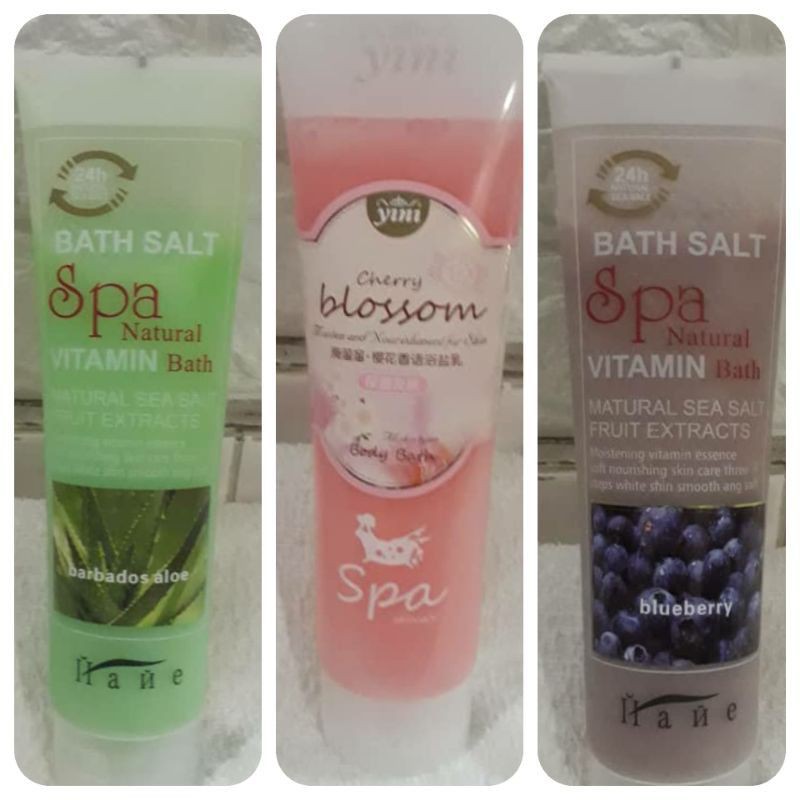 Spa Mandian Garam/ SPA NATURAL Vitamin Bath Salt - 350 ml | Shopee Malaysia