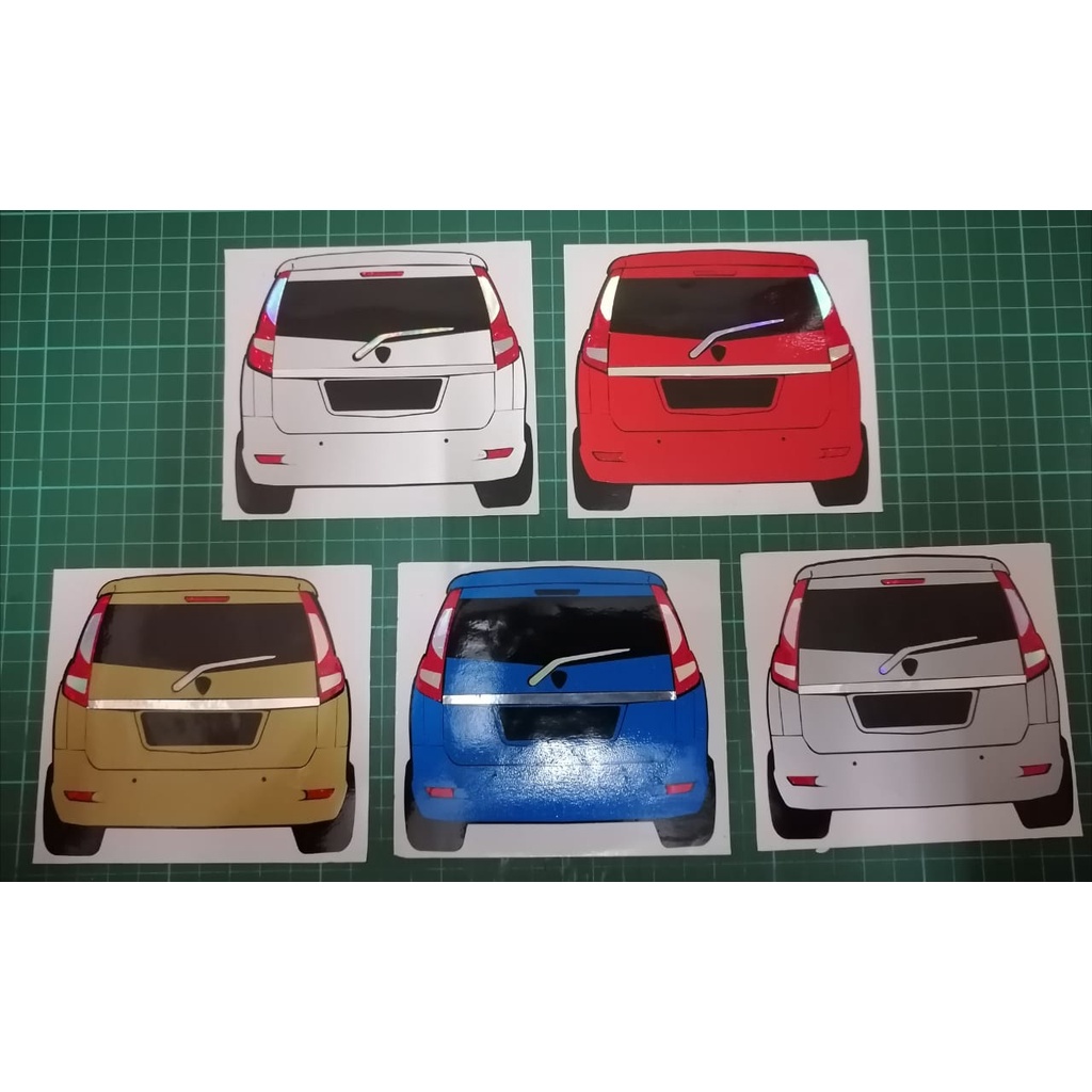[Ready Stock]Proton Exora reflective sticker KI00471 | Shopee Malaysia