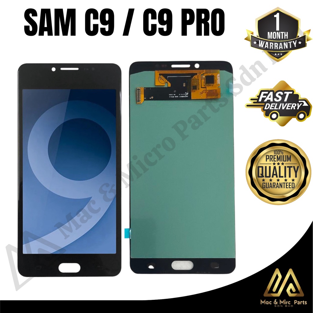 SAMSUNG C9 / C9 PRO ORIGINAL FULLSET LCD TOUCH DIGITIZER REPLACMENT ...