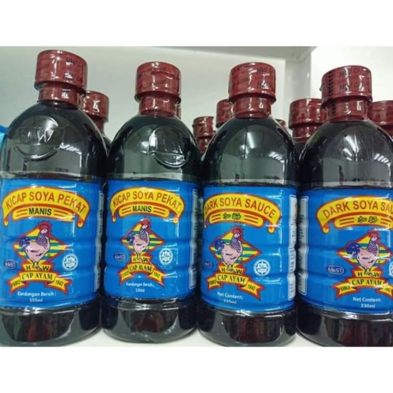 Dark Soya sauce kicap cap ayam sabah | Shopee Malaysia