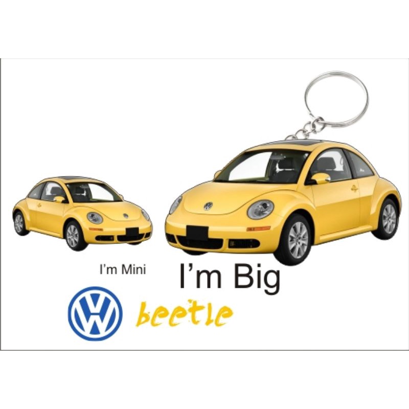 Volkswagen beetle keychain twin set (2d) | Shopee Malaysia