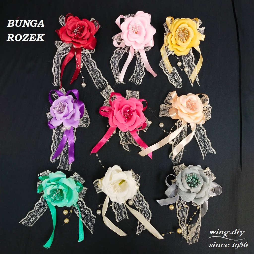 [READY STOCK] BUNGA ROZEK ( 1PC/25PCS/50PCS) / BUNGA KENDARAT / BUNGA ...