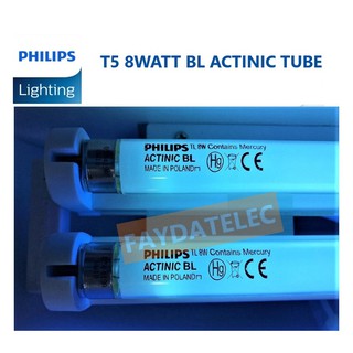 PHILIPS T5 8W INSECT KILLER TUBE / ACTINIC BLACKLIGHT TUBE (TLD8W/10 ...