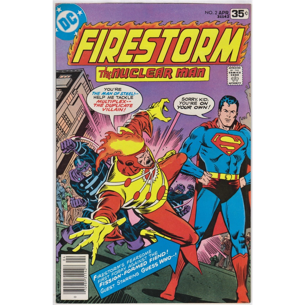 DC Comics Firestorm #2 (1978) 1st Multiplex aka Danton Black | Shopee Malaysia