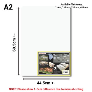 [Weststar] (2/2) A2,A1 PVC Model Board , Modeling Board | For ...
