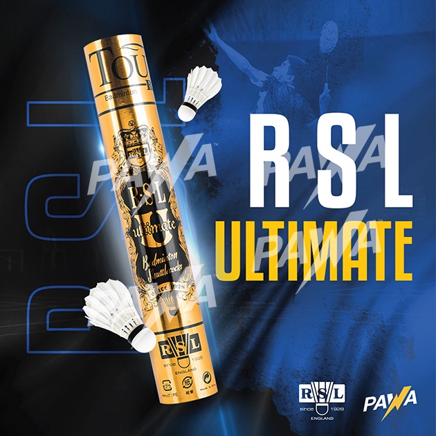 RSL Ultimate Badminton Shuttlecock (Goose Feather 100% Original ...