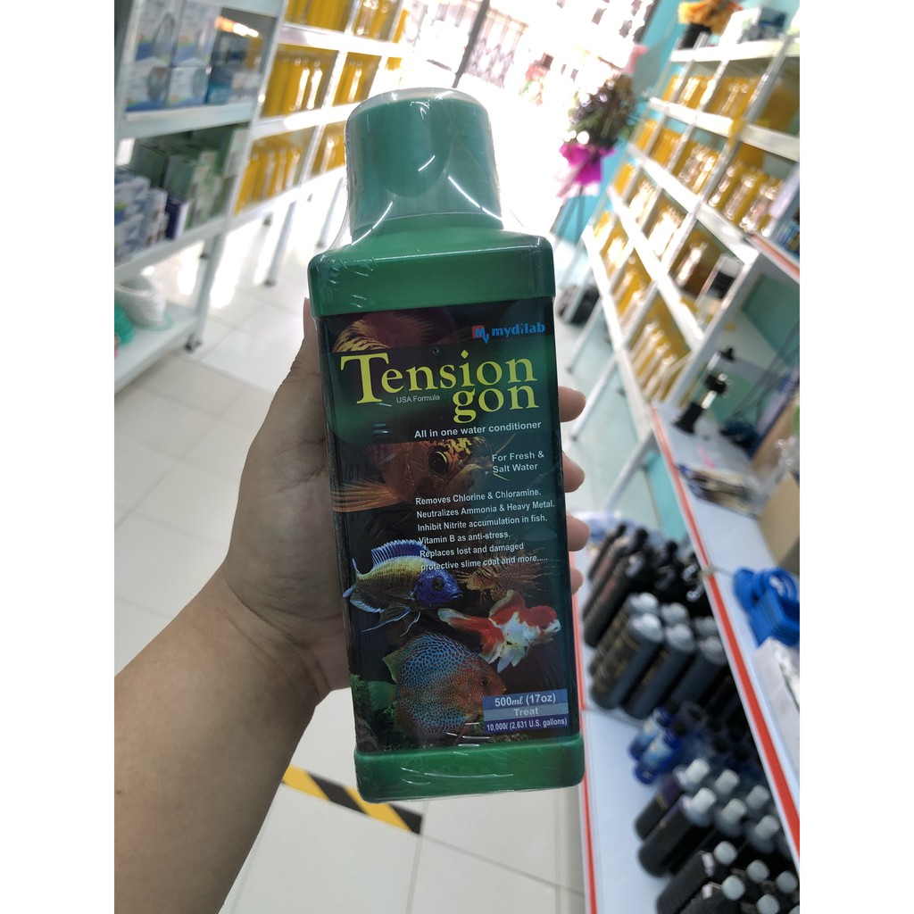 Tension Gon 500ml Antichlorin Anti Chlorine Antichlorine Fish Aquarium ...