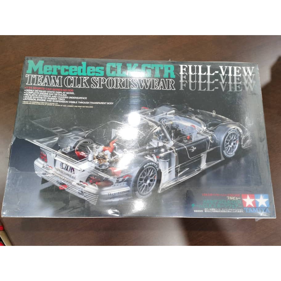 Tamiya 1/24 Mercedes CLK GTR Clear View Edition | Shopee Malaysia